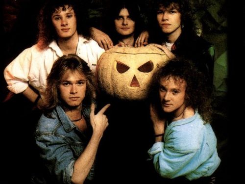 Helloween at the time of the first Keepers album
